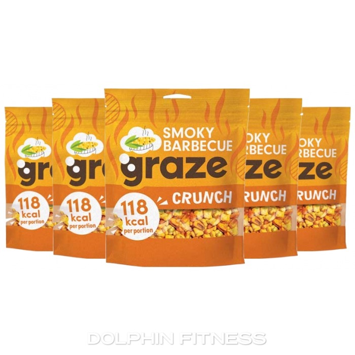Graze Smoky Barbecue Crunch 6 x 104g