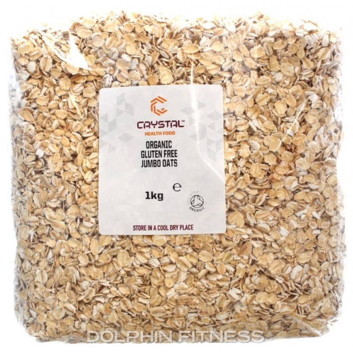 Crystal Organic Gluten Free Jumbo Oats (1 kg)