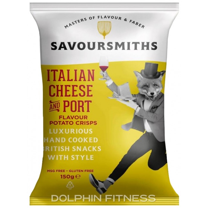 Savoursmiths Italian Cheese and Port Potato Crisps 1 x 150g
