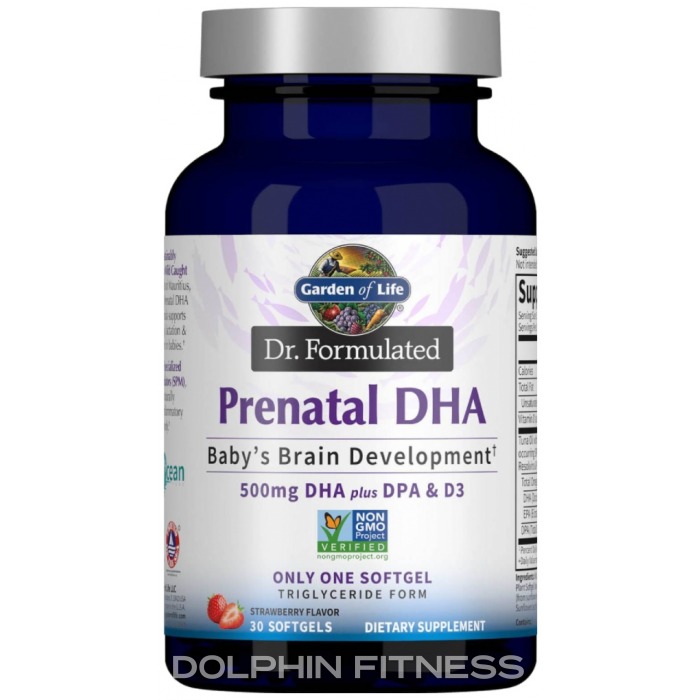 Garden of Life Dr. Formulated Prenatal DHA 30 Softgels