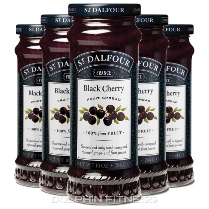 St. Dalfour Black Cherry Fruit Spread 6 x 284g