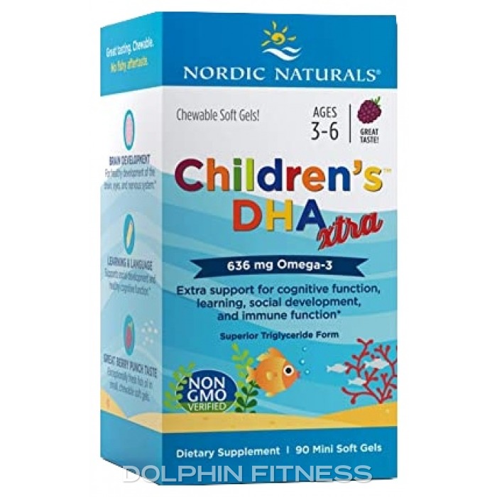 Nordic Naturals Children's DHA Xtra 90 Softgels