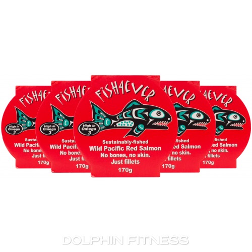 Fish4Ever Wild Pacific Red Salmon Fillets 12 x 170g