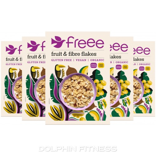 Freee Fruit & Fibre Flakes 5 x 375g