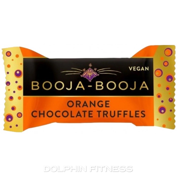 Booja-Booja Vegan Chocolate Orange Chocolate Truffles 1 x 2 Pack