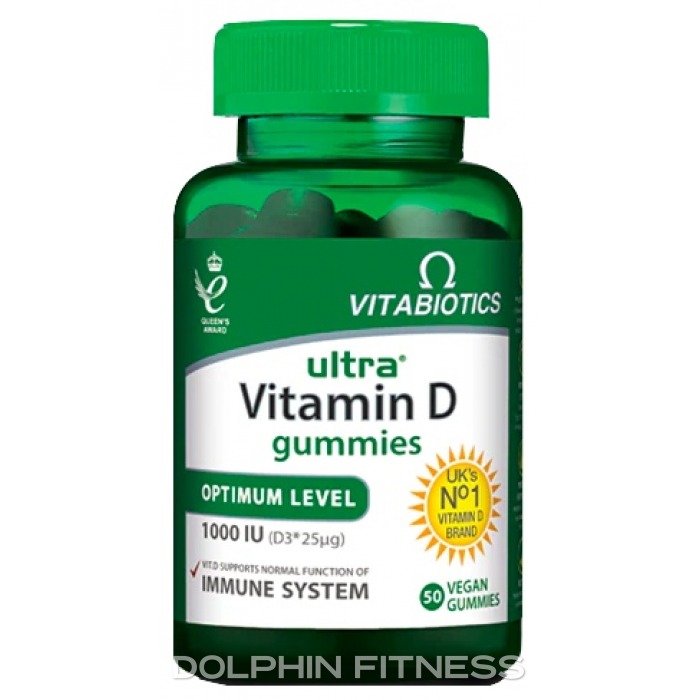Vitabiotics Ultra Vitamin D3 Gummies 50 Gummies