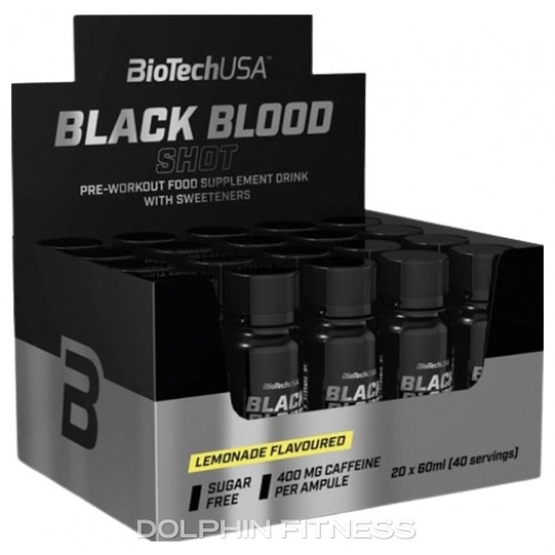 BioTechUSA Black Blood Shot 20 x 60 ml