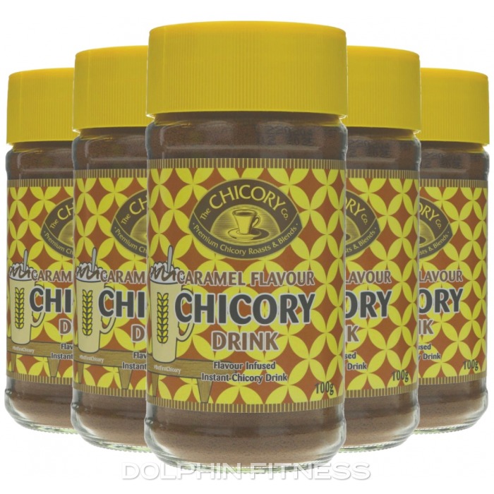 The Chicory Company Caramel Flavour Chicory Drink 6 x 100g