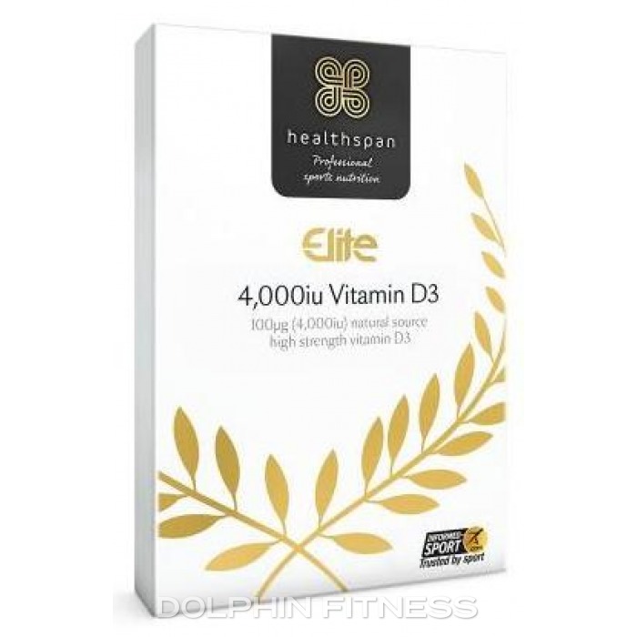 Healthspan Elite Vitamin D3 4000 IU (120 Capsules)