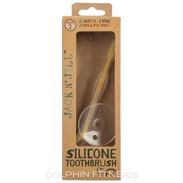 Jack N Jill Stage Two Silicone Toothbrush Single