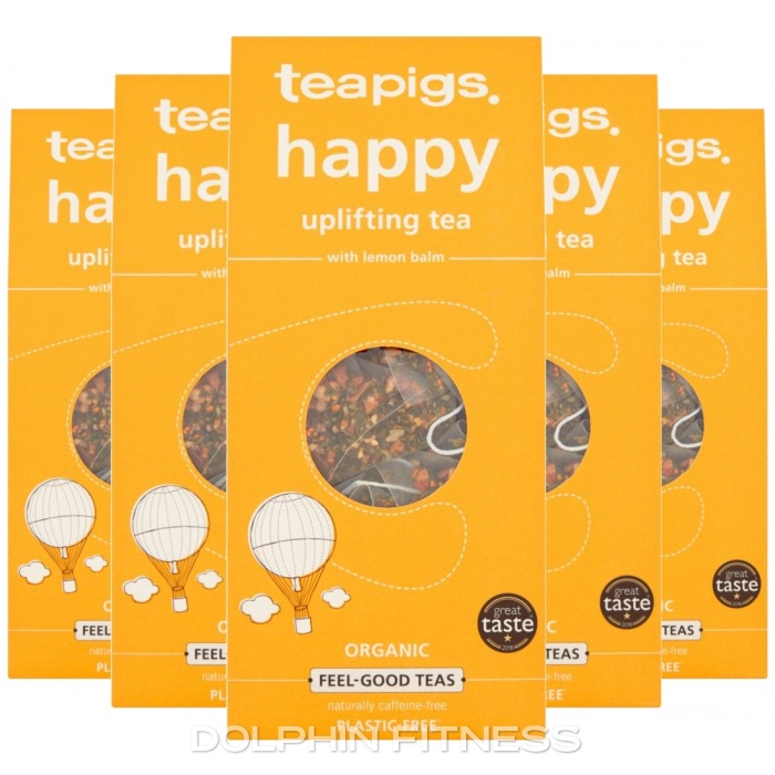Teapigs Happy Uplifting Tea 6 x 15 Tea Temples