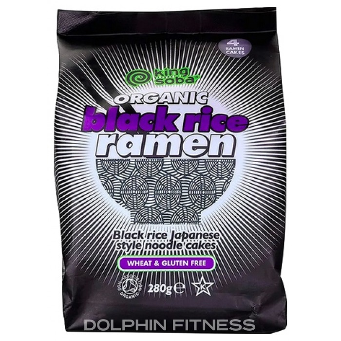 King Soba Organic Black Rice Ramen Noodles 1 x 280g