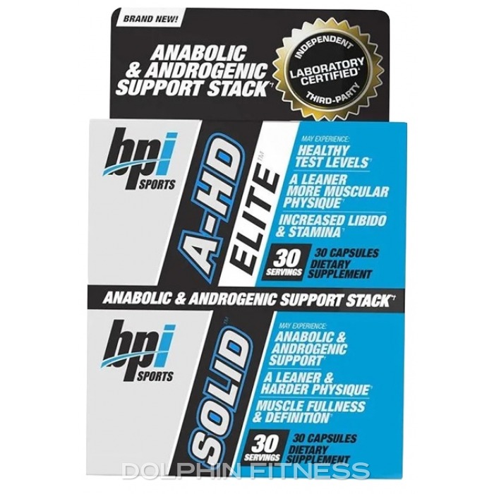 BPI A-HD Elite + Solid 30 + 30 Capsules
