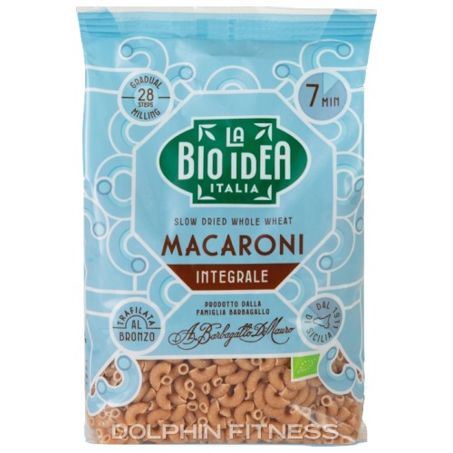 La Bio-Idea Slow dried Sicilian Wholewheat Macaroni Gomitini 1 x 500g