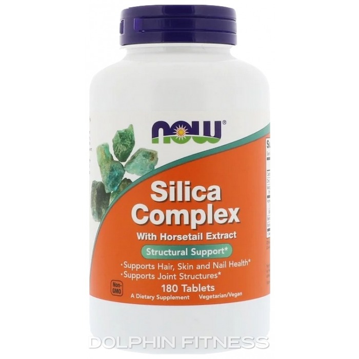NOW Silica Complex with Horsetail Extract 180 Tablets