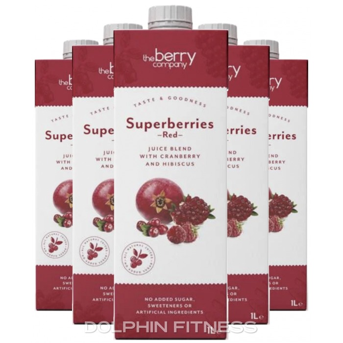 The Berry Company Red Superberries Juice Blend 12 x 1L