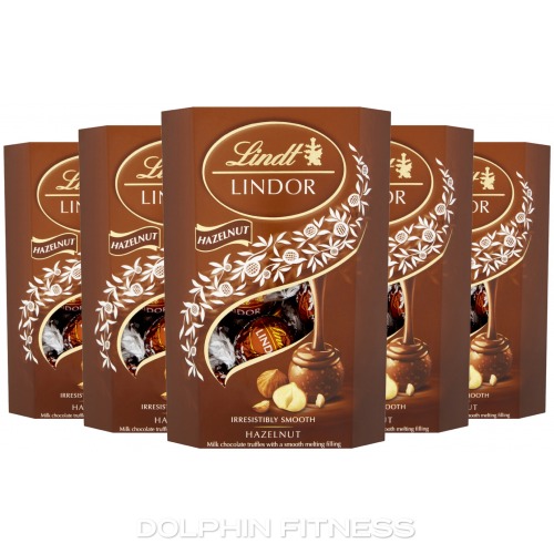 Lindt Lindor Hazelnut Chocolate Truffles 8 x 200g
