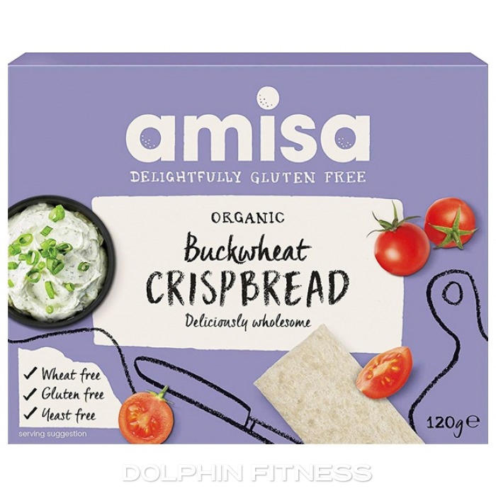 Amisa Organic Buckwheat Crispbread 1 x 120g