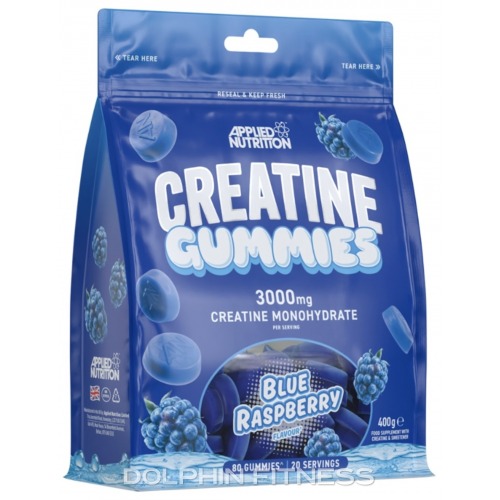 Applied Nutrition Creatine Gummies 80 Gummies Blue Raspberry