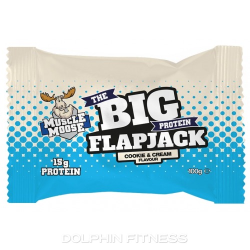 Muscle Moose Big Protein Flapjack 1 Flapjack Cookie & Cream