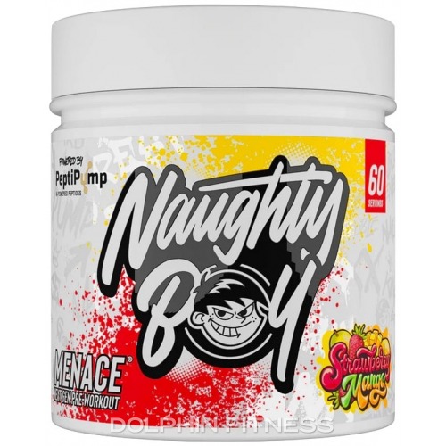 Naughty Boy Menace V2 Pre-Workout 60 Servings Strawberry Mango