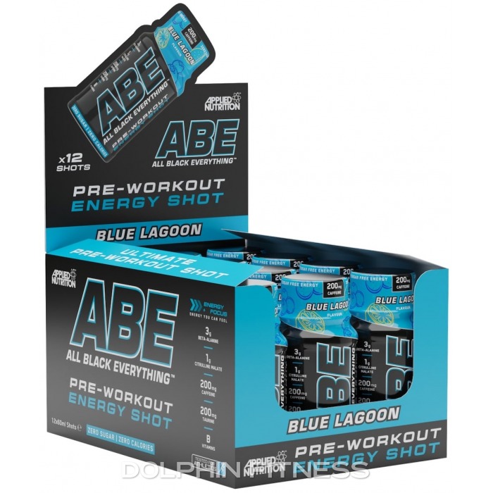 Applied Nutrition ABE Shot 12 x 60 ml Blue Lagoon
