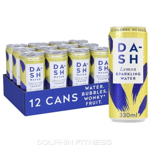 Dash Water Sparkling 12 x 330 ml Lemon