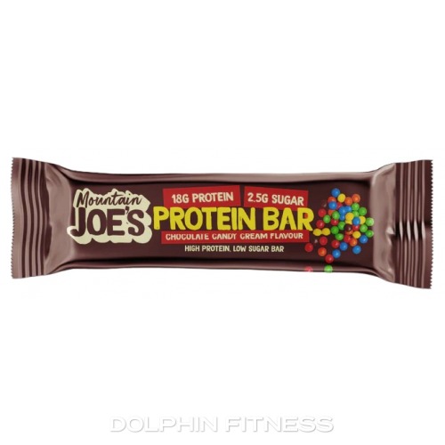 Mountain Joe's Protein Bar 1 x 55g Chocolate Candy Cream