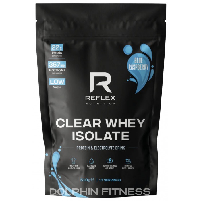 Reflex Clear Whey Isolate 510g Raspberry