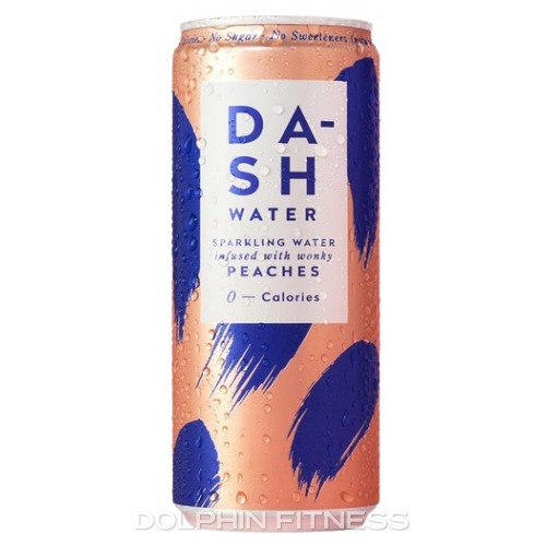 Dash Water Sparkling 1 x 330 ml Peach