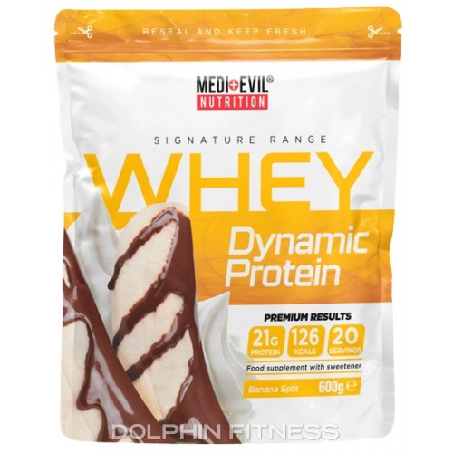 Medi-Evil Whey Dynamic Protein 600g Banana Split