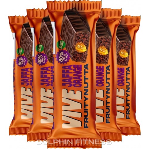 Vive Fruity Nutta 20 Bars Jaffa Orange