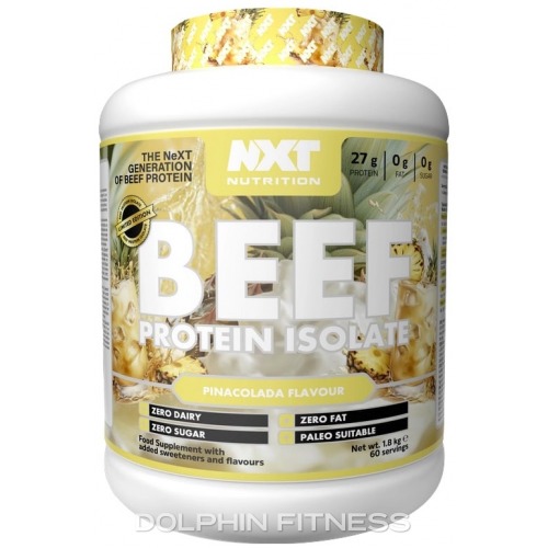 NXT Nutrition Beef Protein Isolate 1.8 kg Pina Colada