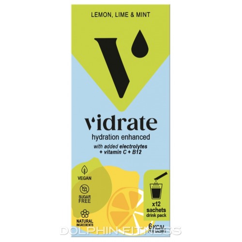 Vidrate Hydration Enhanced (10 x 3g) SRDU Lemon Lime & Mint