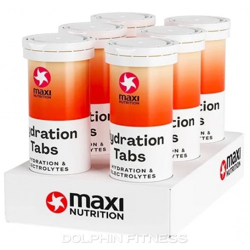 Maxi Nutrition Hydration Tabs 6 x 10 Tablets Watermelon