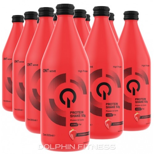 QNT Protein Shake 12 x 500 ml Strawberry