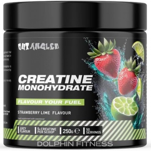 Outangled Creatine Monohydrate 250g Strawberry Lime