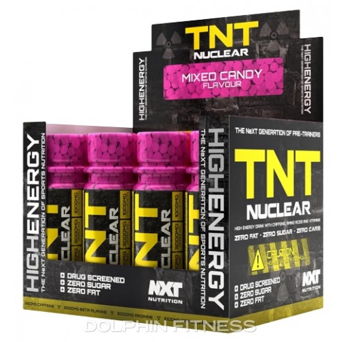 NXT Nutrition TNT Nuclear Shots 12 Shots Mixed Candy