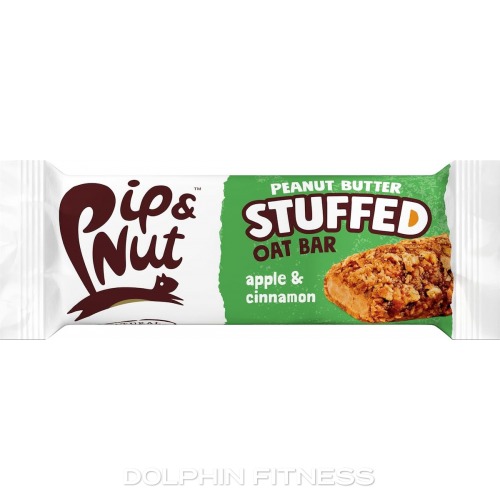 Pip&Nut Peanut Butter Stuffed Oat Bar 1 Bar Apple & Cinnamon