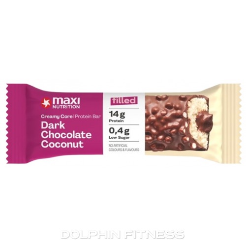 Maxi Nutrition Creamy Core Protein Bar 1 Bar Dark Chocolate Coconut