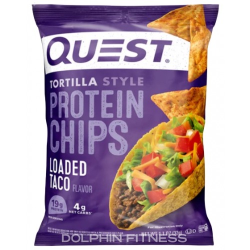 Quest Nutrition Tortilla Protein Chips 1 x 32g Loaded Taco