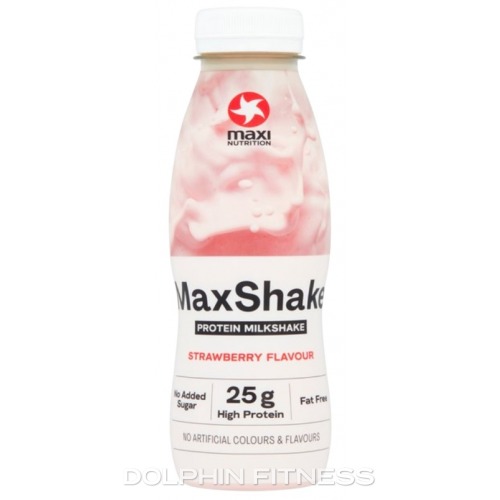 Maxi Nutrition Protein Milkshake 1 Bottle Strawberry