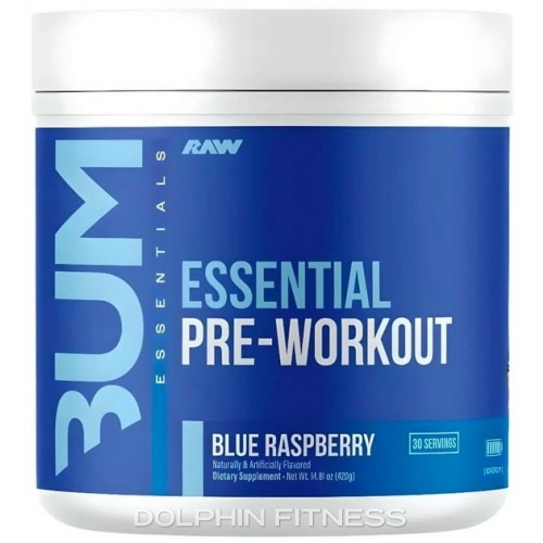 RAW Nutrition BUM Essential PRE 405g Blue Raspberry
