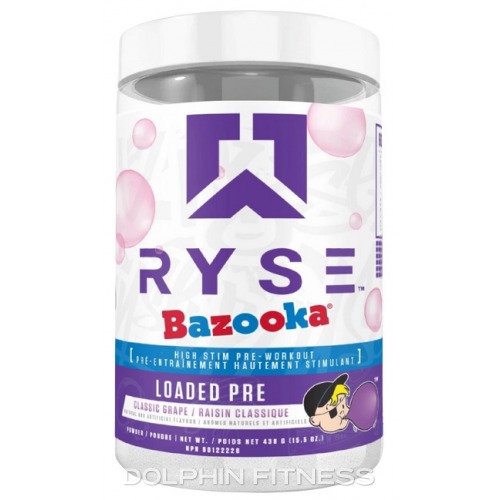 Ryse Loaded Pre 30 Servings Bazooka Classic Grape