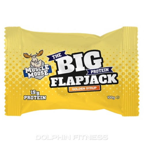Muscle Moose Big Protein Flapjack 1 Flapjack Golden Syrup