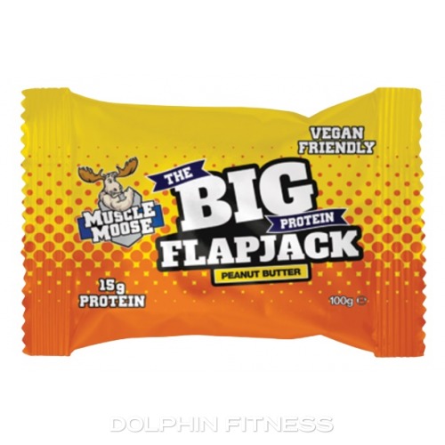 Muscle Moose Big Protein Flapjack 1 Flapjack Peanut Butter