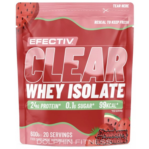 Efectiv Clear Whey Isolate 600g Strawberry Watermelon
