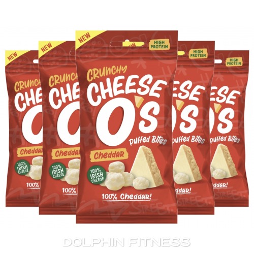 Cheeseo's Crunchy Puffed Bites 10 x 25g Cheddar