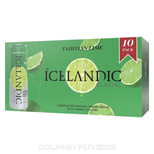 Icelandic Glacial Aluminum Cans 10 x 330 ml Lime