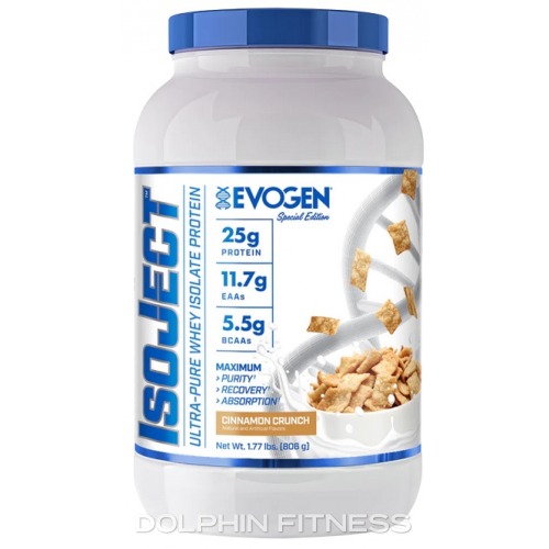 Evogen IsoJect 26 Servings Cinnamon Crunch